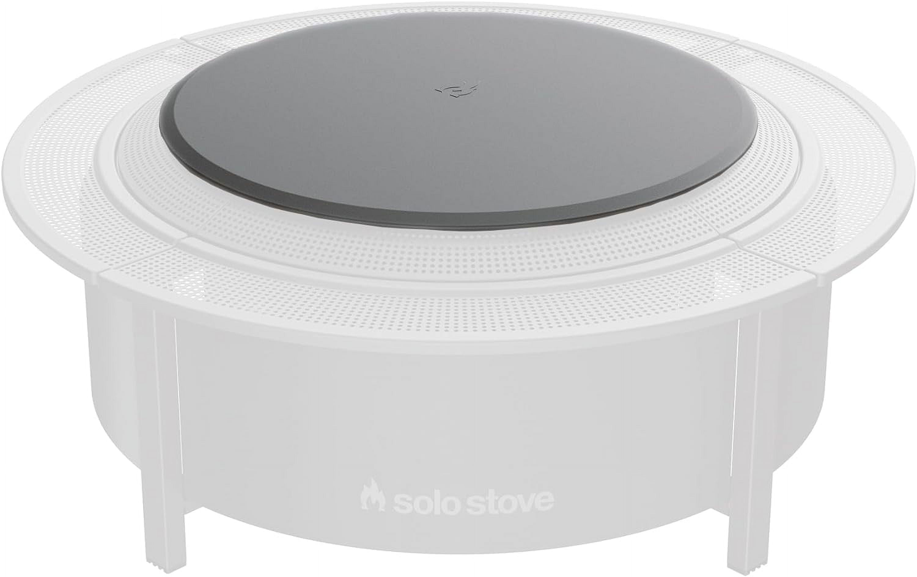 Solo Stove Yukon Fire Pit Cover | Durable Lid, Cold-Rolled Steel, 34.5 ...