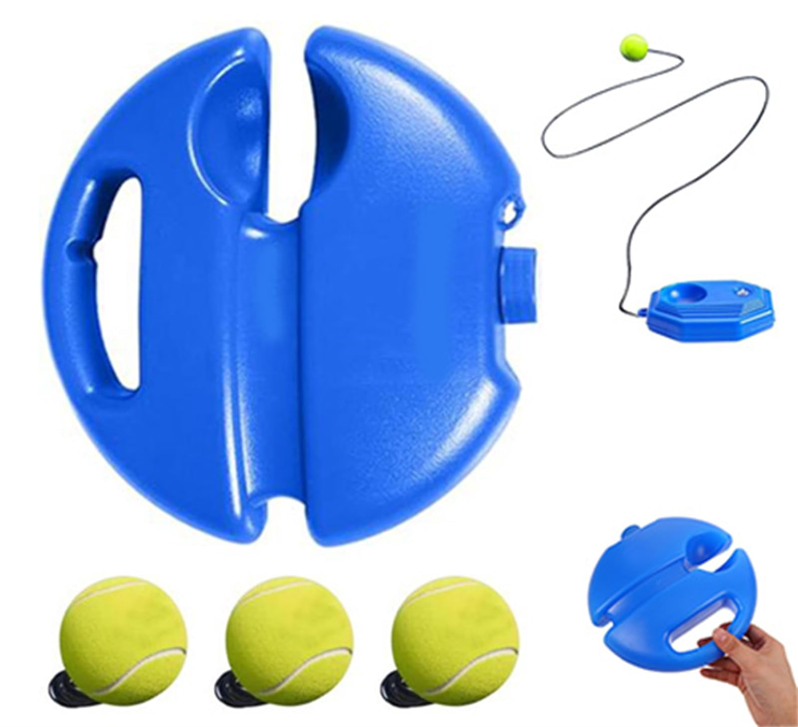 Solo Tennis Trainer Rebound Ball Equipment, 2026 New Tennis Rebounder ...