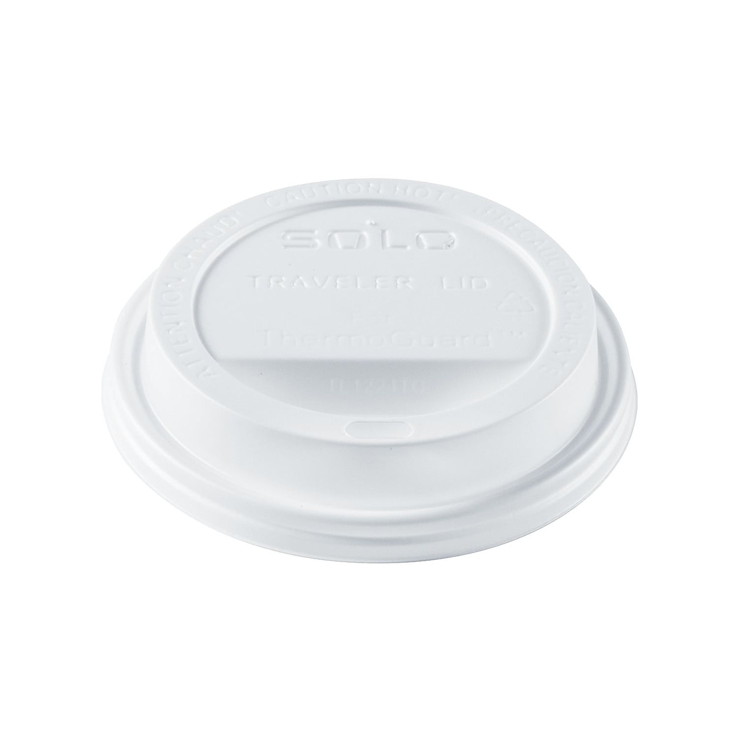 Solo Traveler Sip Through Hot Cup Lid White 120/Pack (TL1224TG ...
