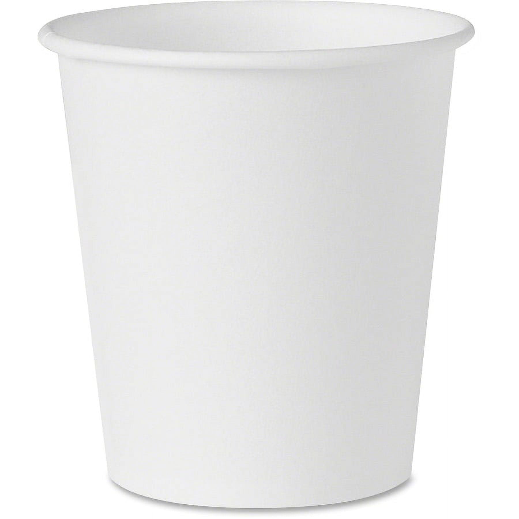 Solo Treated Paper Water Cups - 3 fl oz - 100 / Pack - White - Paper ...
