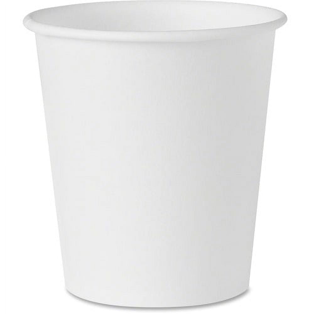 Solo Treated Paper Water Cups - 3 fl oz - 50 / Carton - White - Paper ...