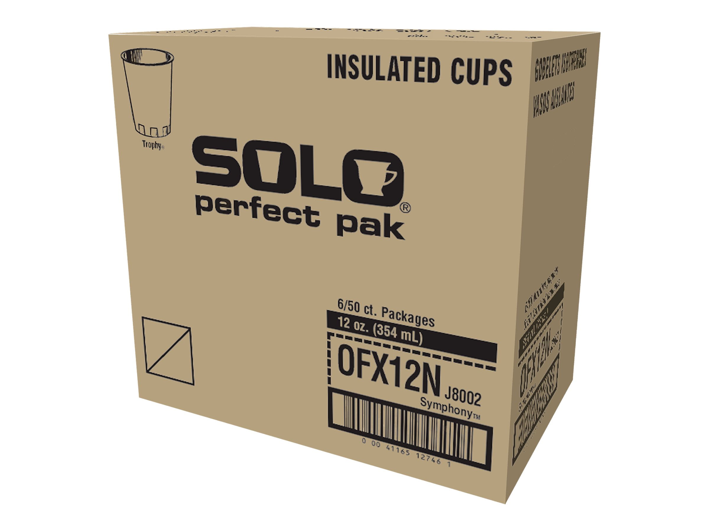 Dart® CUP,12OZ,FOAM,HT/CLD,50 OFX12N-J8002 - Walmart.com