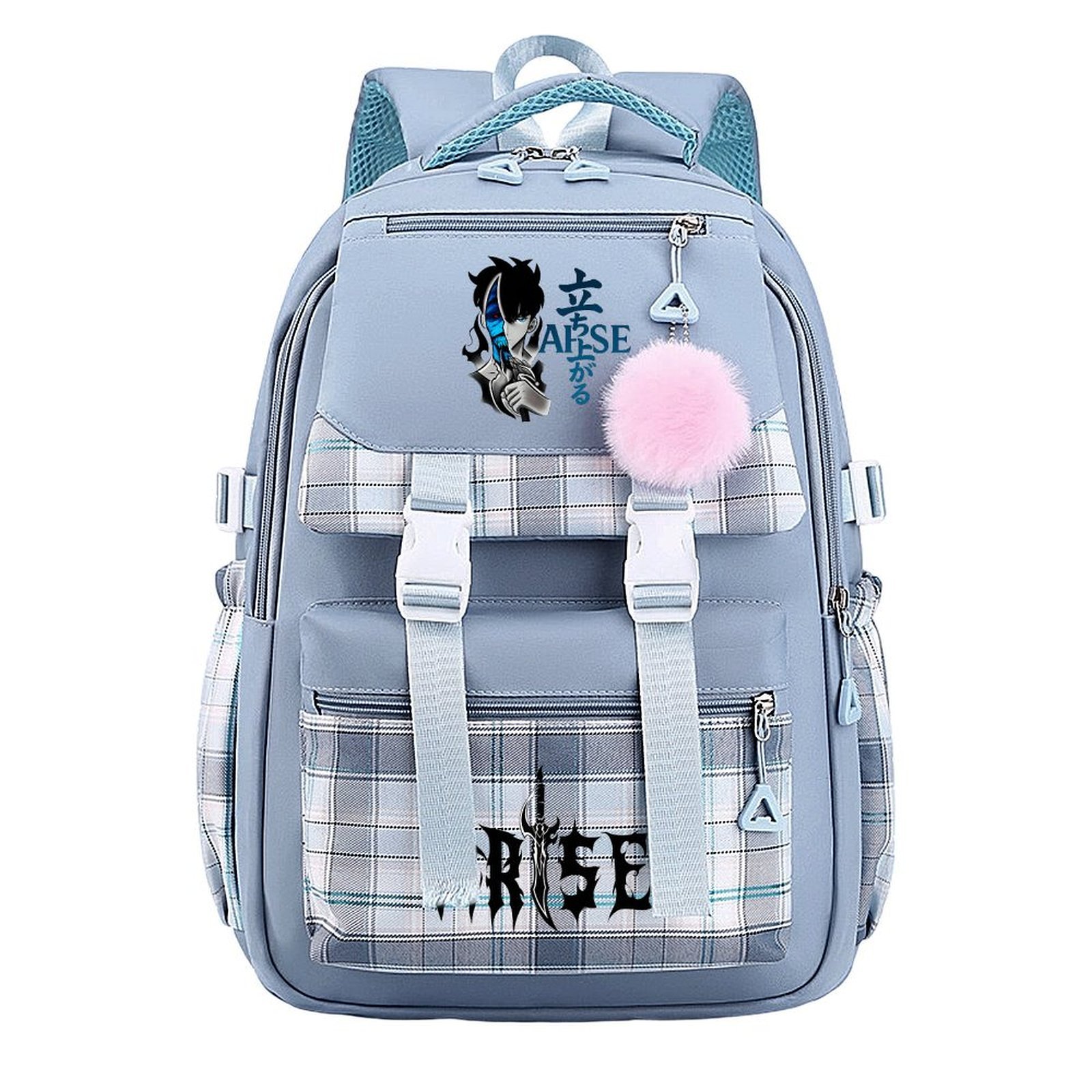 SoloLeveling School Bag Youth University Outdoor Travel Backpack Laptop ...