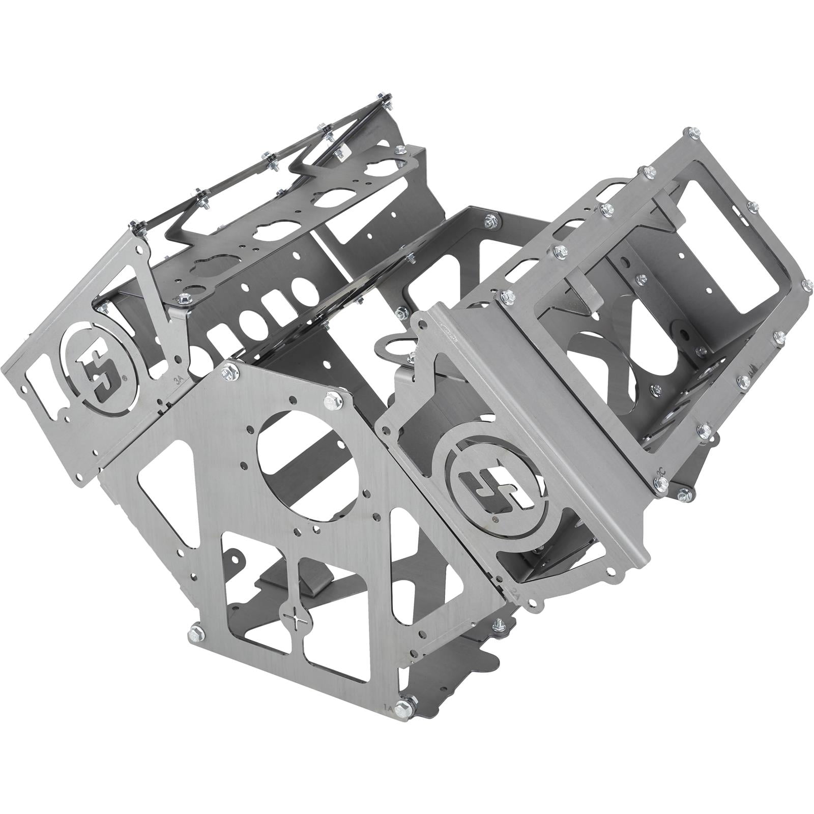 SoloSwap™ Coyote Mock Up Engine Swap Long-Block, w/ Heads: Fits 5.0L/5 ...