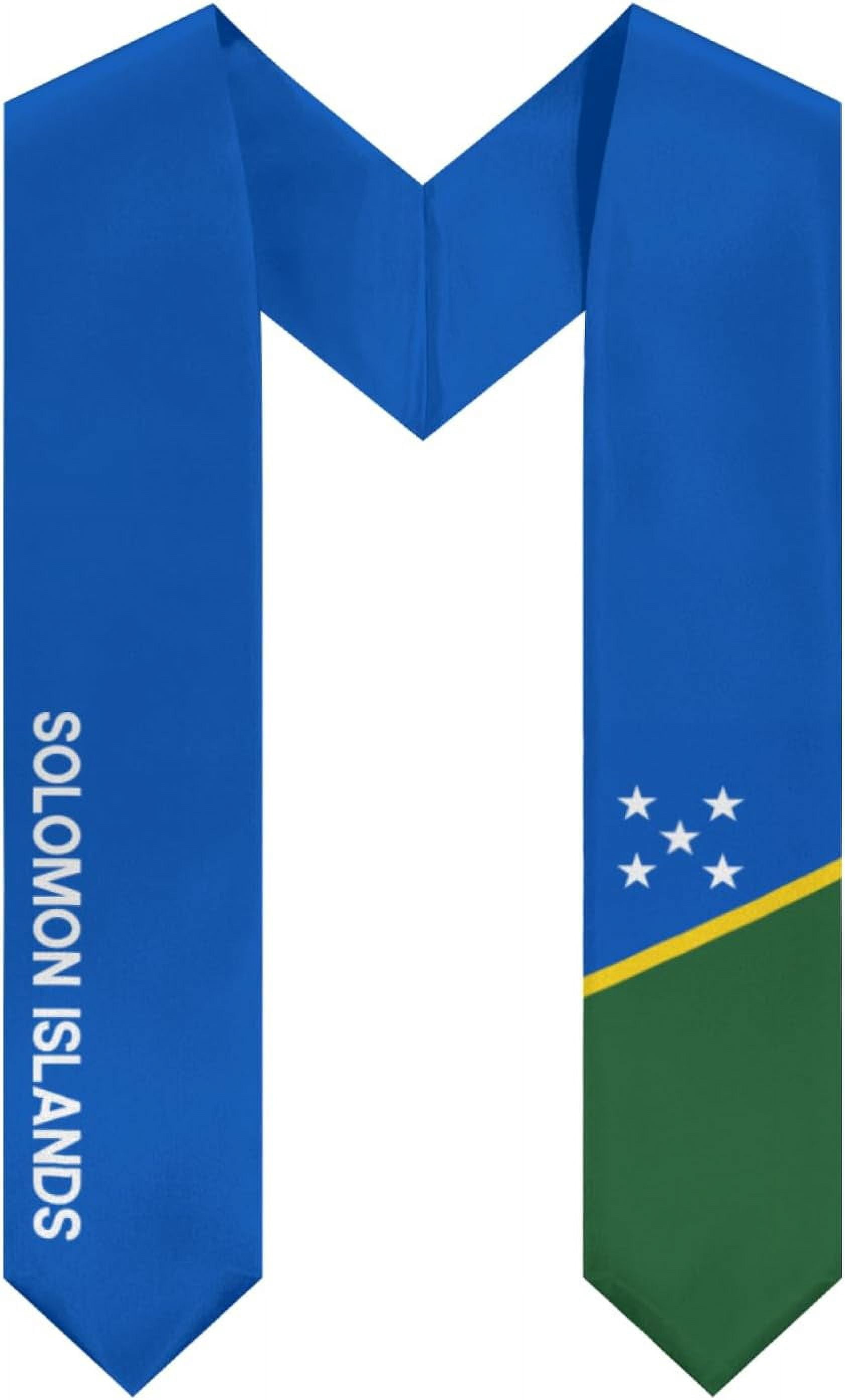 Solomon Islands Flag Cool Graduation Stole Shawl Sash Honor For Study ...