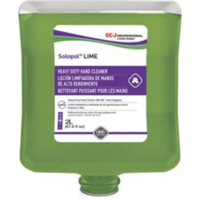Solopol Medium Heavy-Duty Hand Wash Dispenser, Lime - 2 Litre - Pack of ...