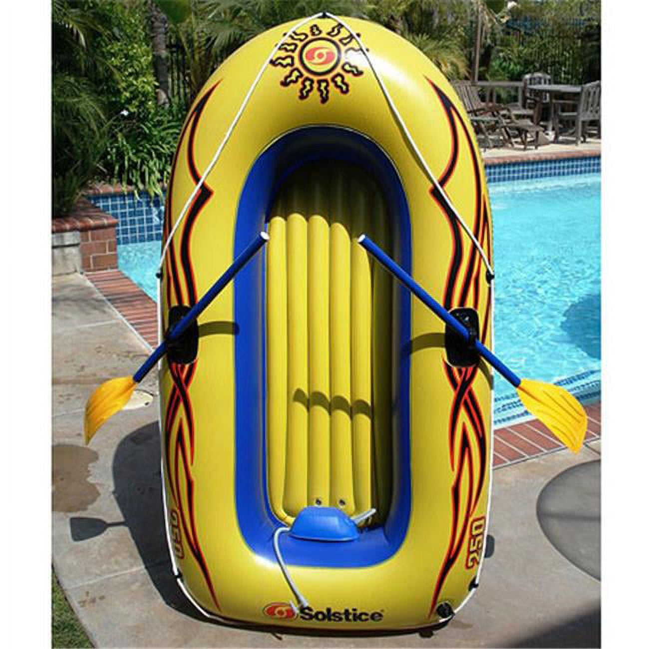 Solstice 29251 2 Person Sunskiff Inflatable Boat Kit - Walmart.com
