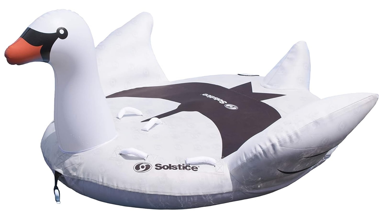 Solstice LayOn Giant Swan Towable Inflatable Raft 12 Riders 82in X 84in ...