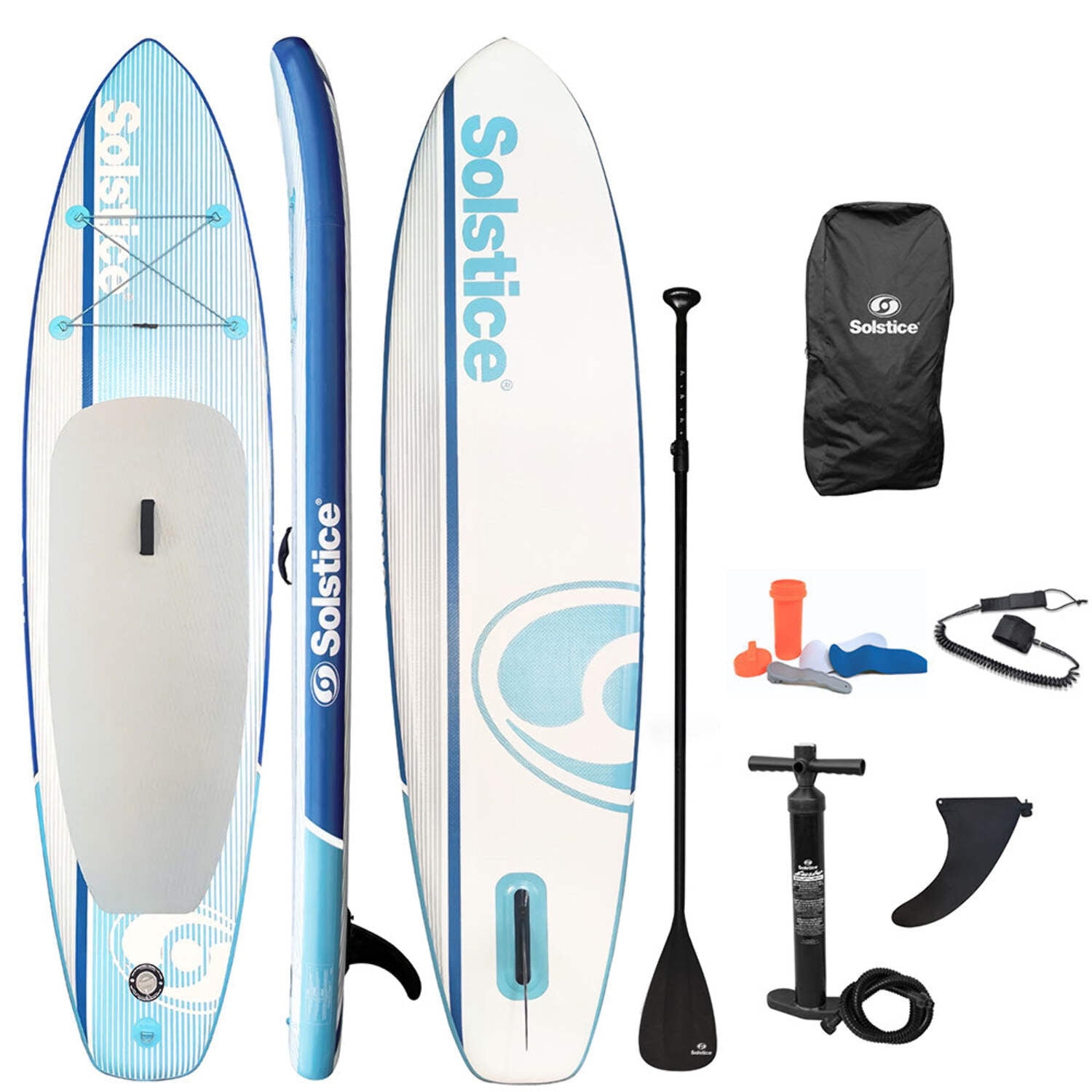 Solstice Watersports 10'6" Cruiser Inflatable Stand-Up Paddleboard Kit ...