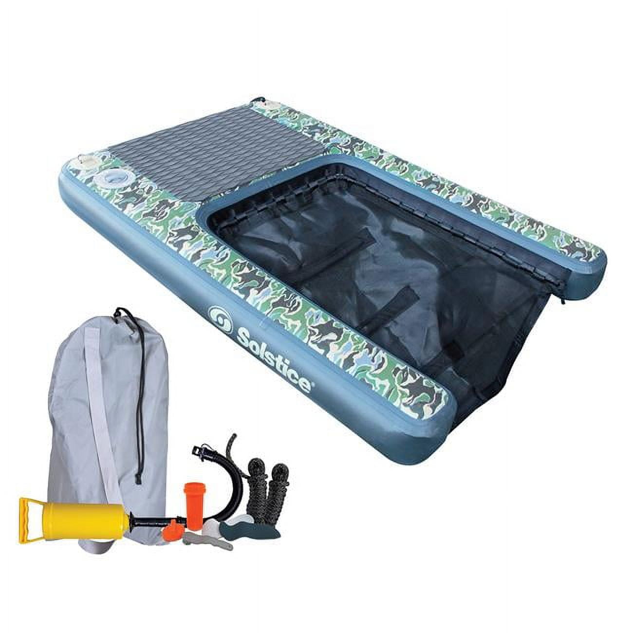 Solstice Watersports XL Inflatable PupPlank Dog Ramp, Boat Pad, Swim ...