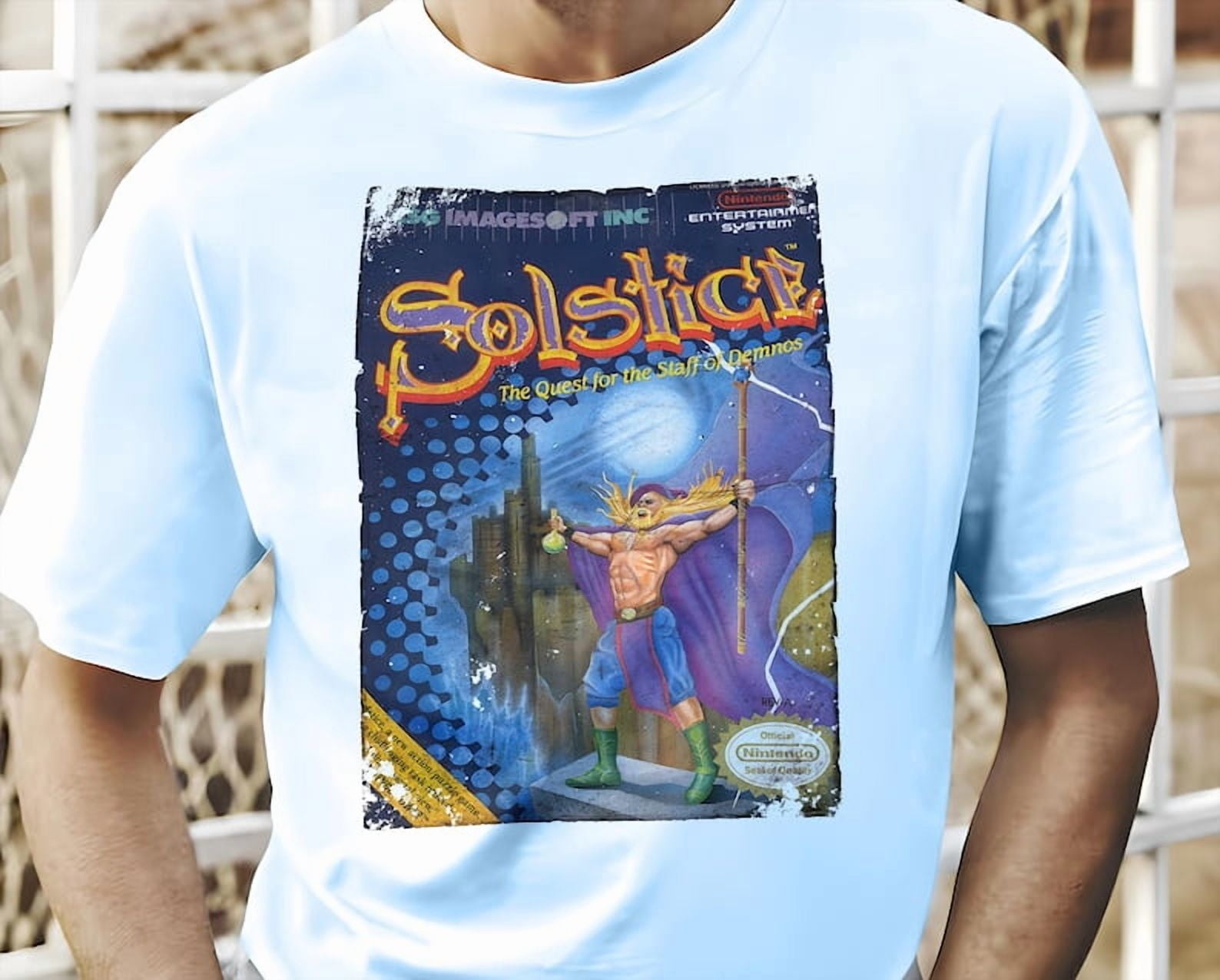 Solstice the Quest for Staff of Demnos - Vintage T Shirt 8 Colors ...