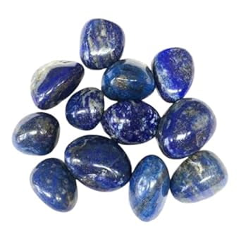 Solsticeshards Natural Stone - Healing Vibrant Blue Crystal for Meditation, Energy Chakra ...