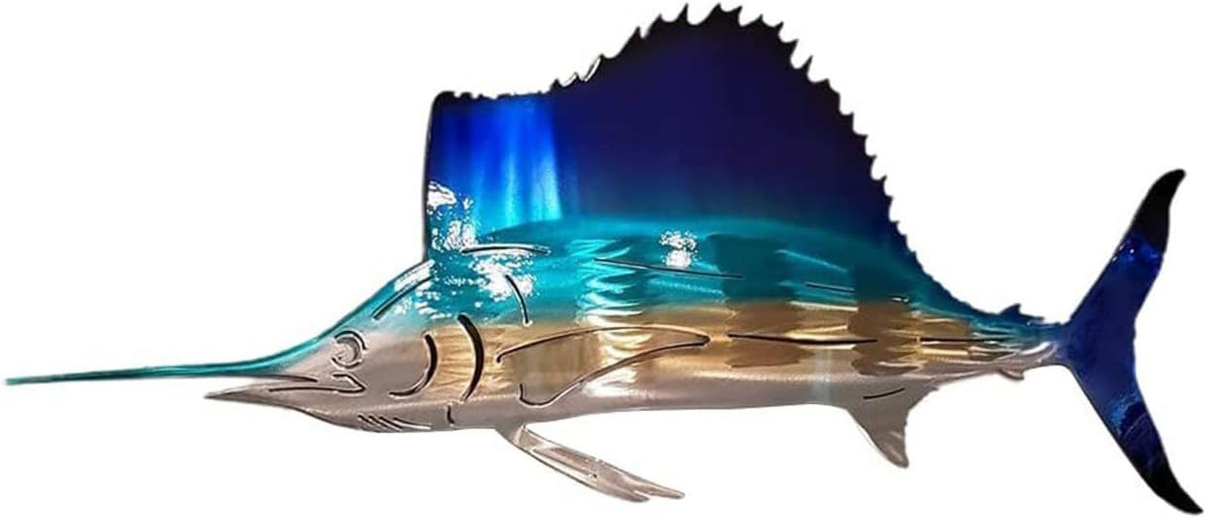 Solucky Metal Sea Creature Wall Decor, Metal Dolphin/jellyfish/octopus ...