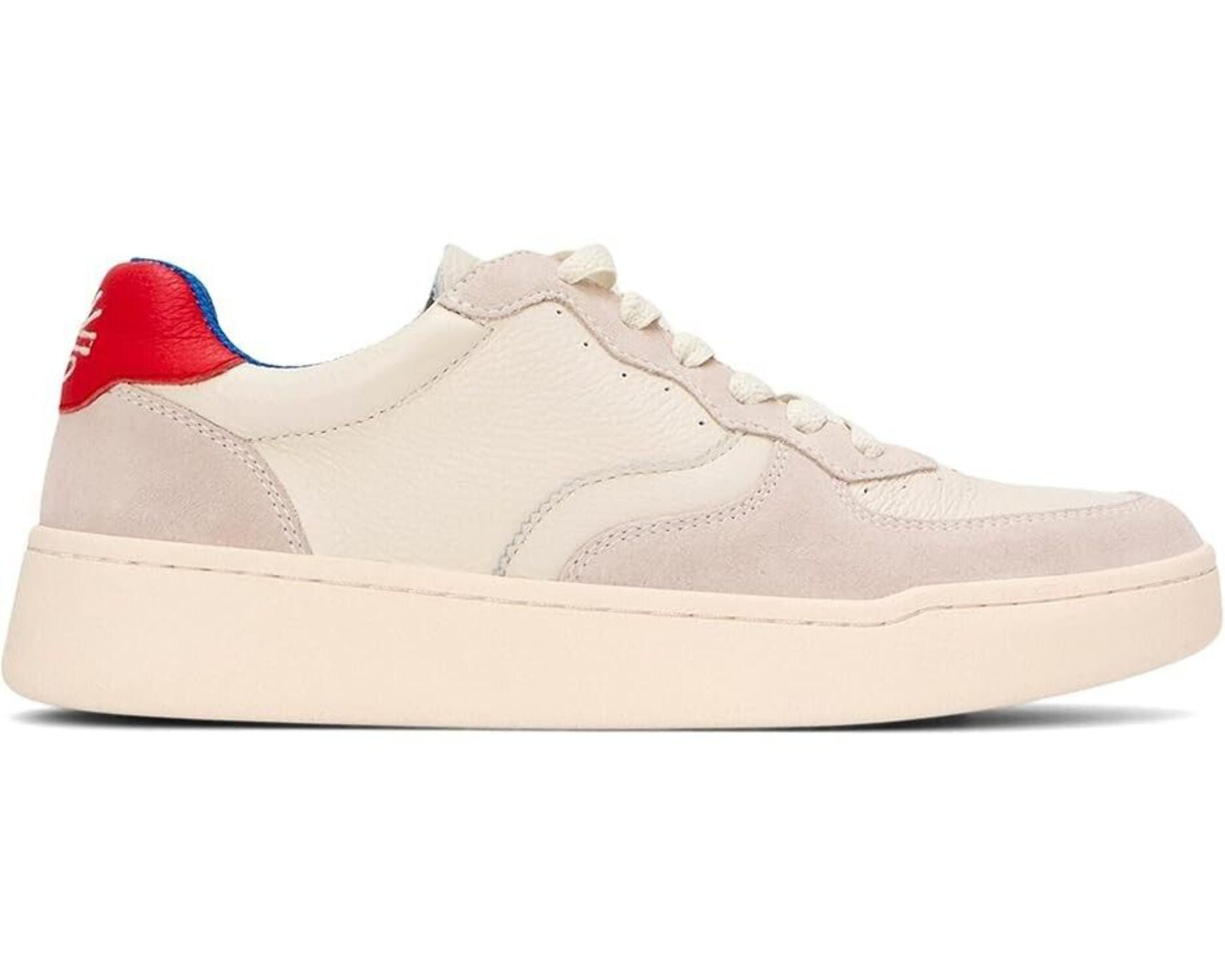 Soludos Roma Sneaker White/Red/French Blue 9 B (M) - Walmart.com