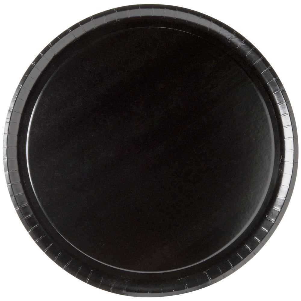 Solut 74555 SBS Paper Take and Bake Pizza Tray, 15" Diameter, Black ...