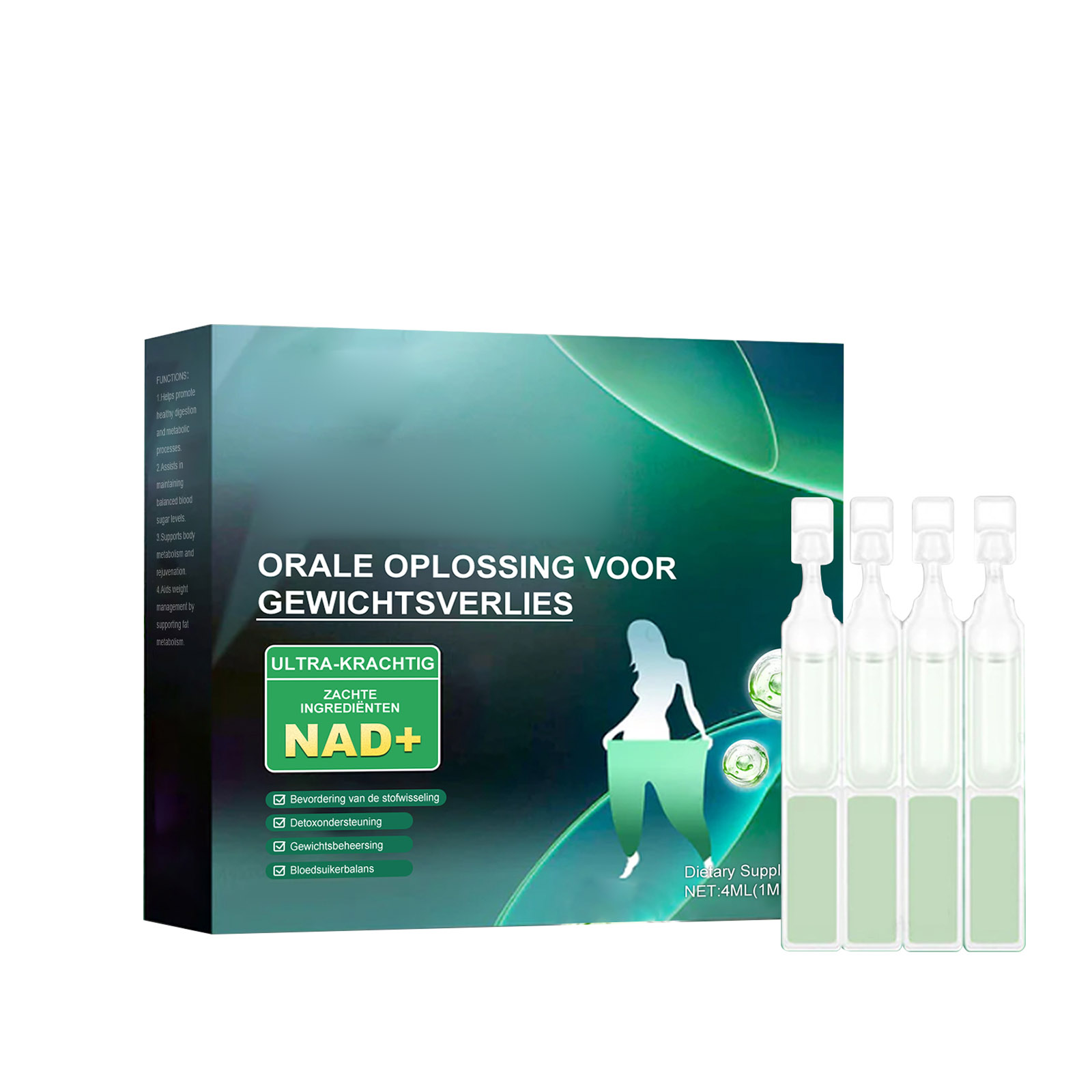 Solution Drops Natural Extract For Men & Women，Each Box Contains Four ...