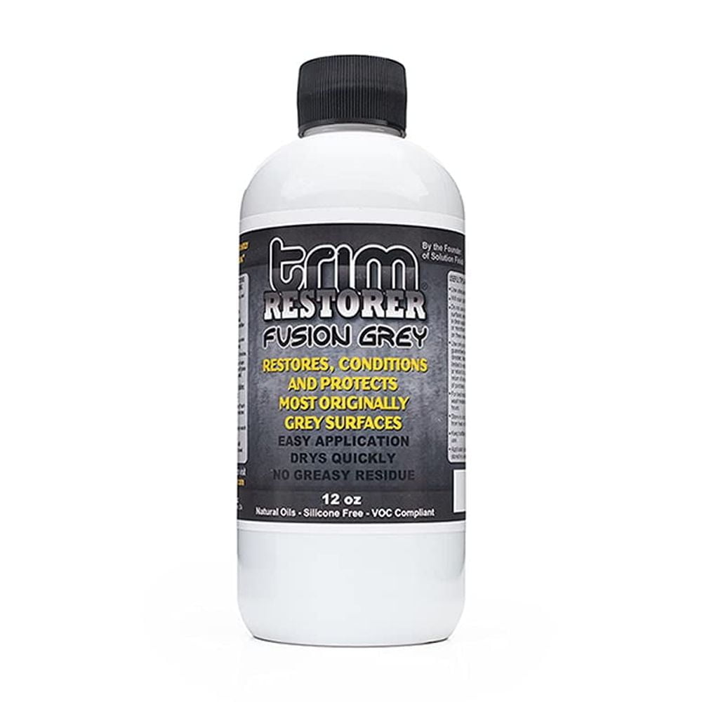 Solution Finish - Grey RRF12 Plastic & Vinyl Restorer - Use for Car and ...