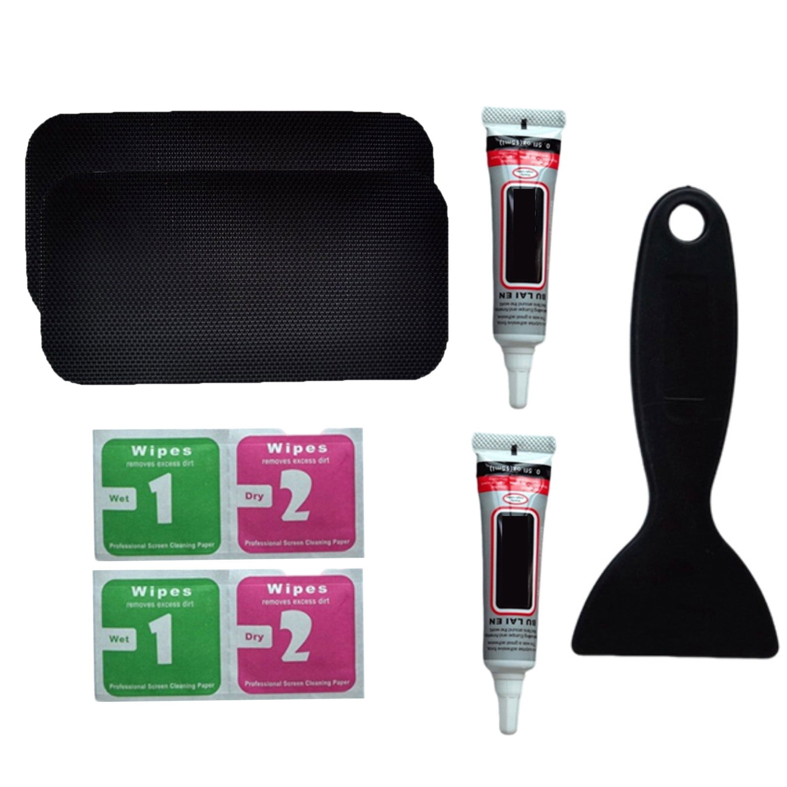 Solution Kit For Trampoline Fabric Surfaces Including Patch And A Complete Set Of Tools To ...