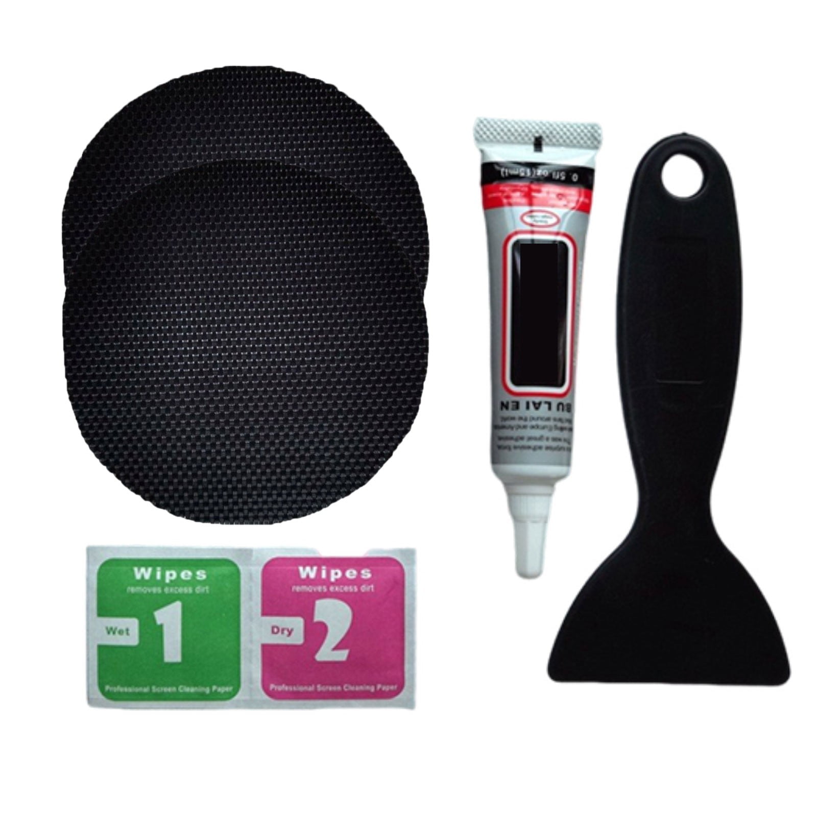 Solution Kit For Trampoline Fabric Surfaces Including Patch And A Complete Set Of Tools To ...