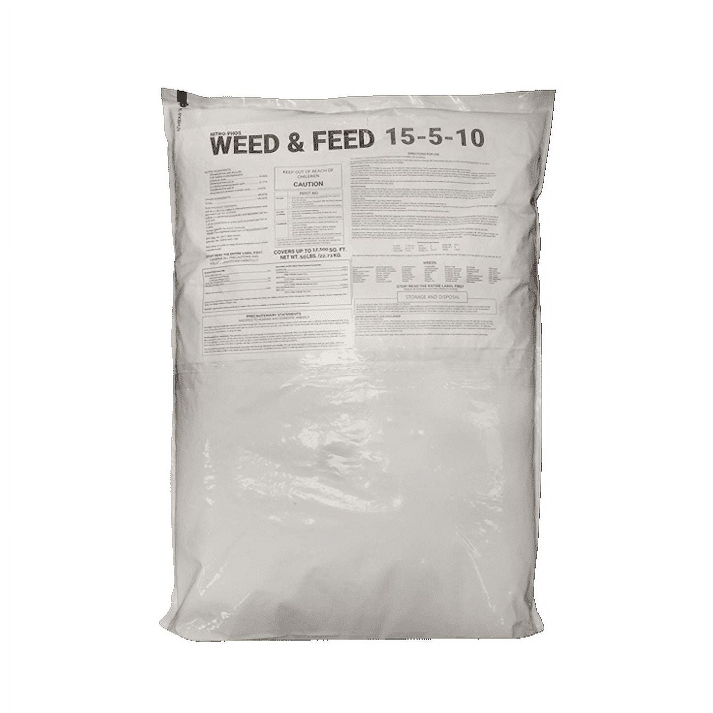 Solutions 15-5-10 Weed & Feed Fertilizer with Trimec - Walmart.com