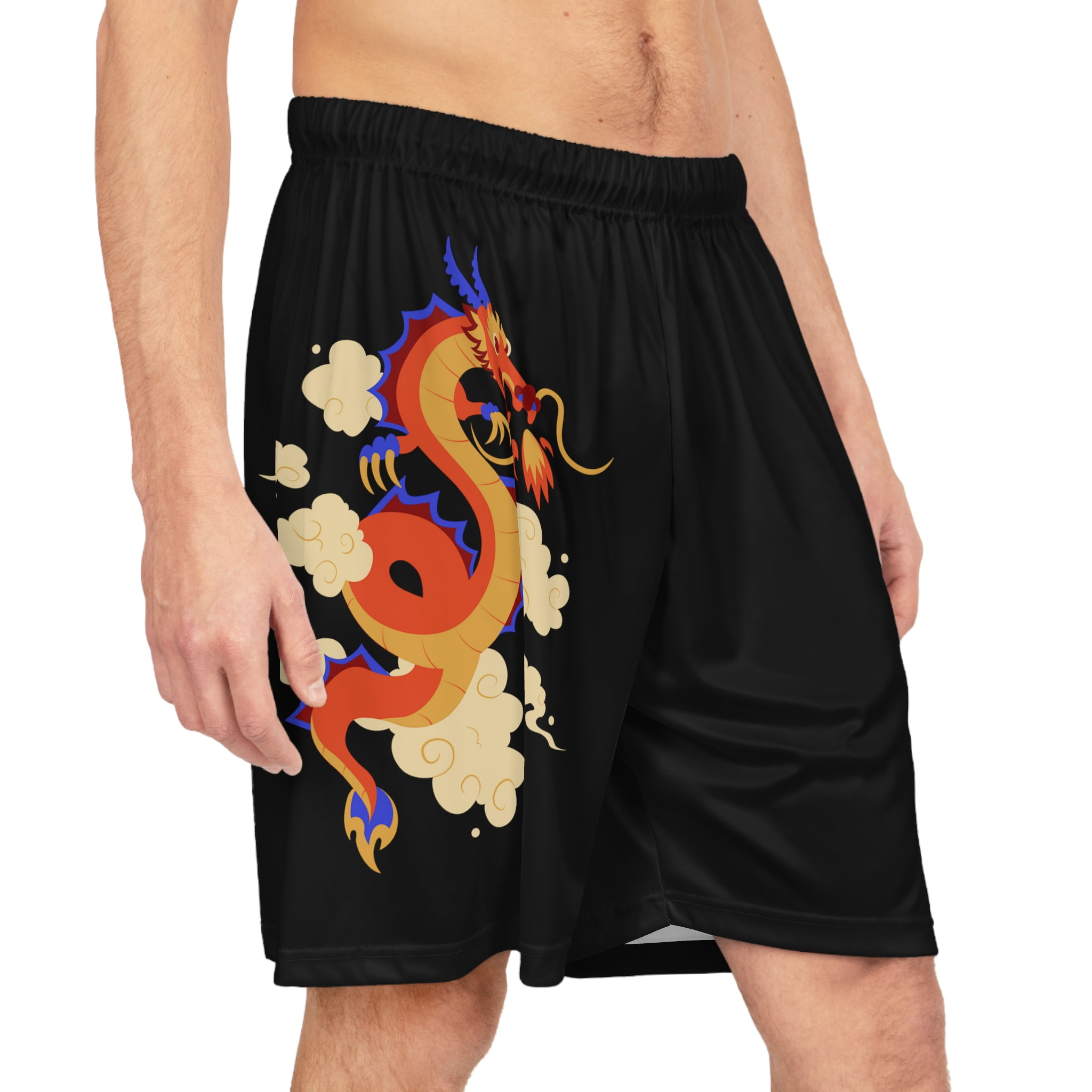 Soluvd Dragon Basketball Shorts (AOP) - Walmart.com