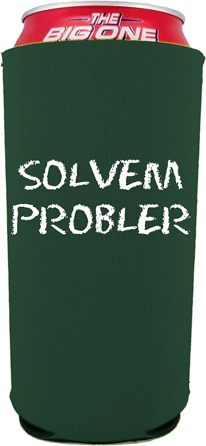 Solvem Probler 24/25oz Large Can Coolie (Dark Green) - Walmart.com