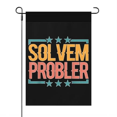 Solvem Probler House Flags Double Sided, Hilarious Garden Flags Double ...
