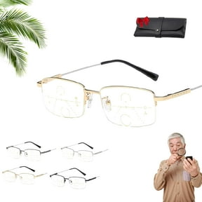 Glosrity Titanium Progressive Far and near Dual-Use Reading Glasses ...