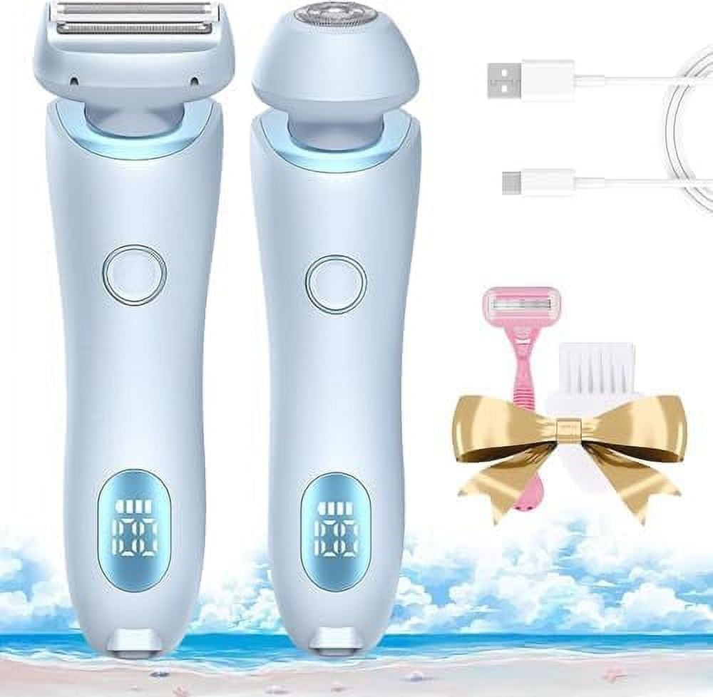 Solys Razor for Women, 2025 New 2 in 1 Electric Shaver Razors for Women ...