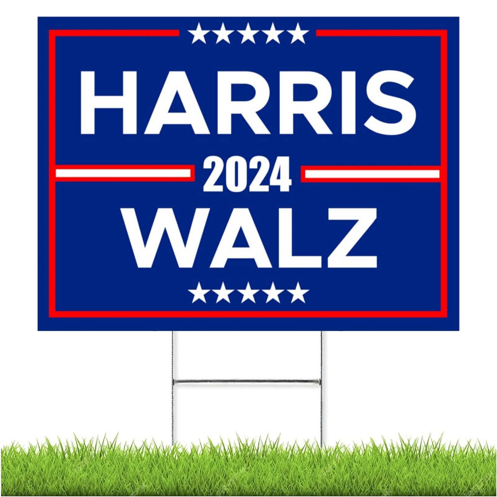 Kamala Walz For President Vice President Walz Yard Sign Kamala 2024 ...