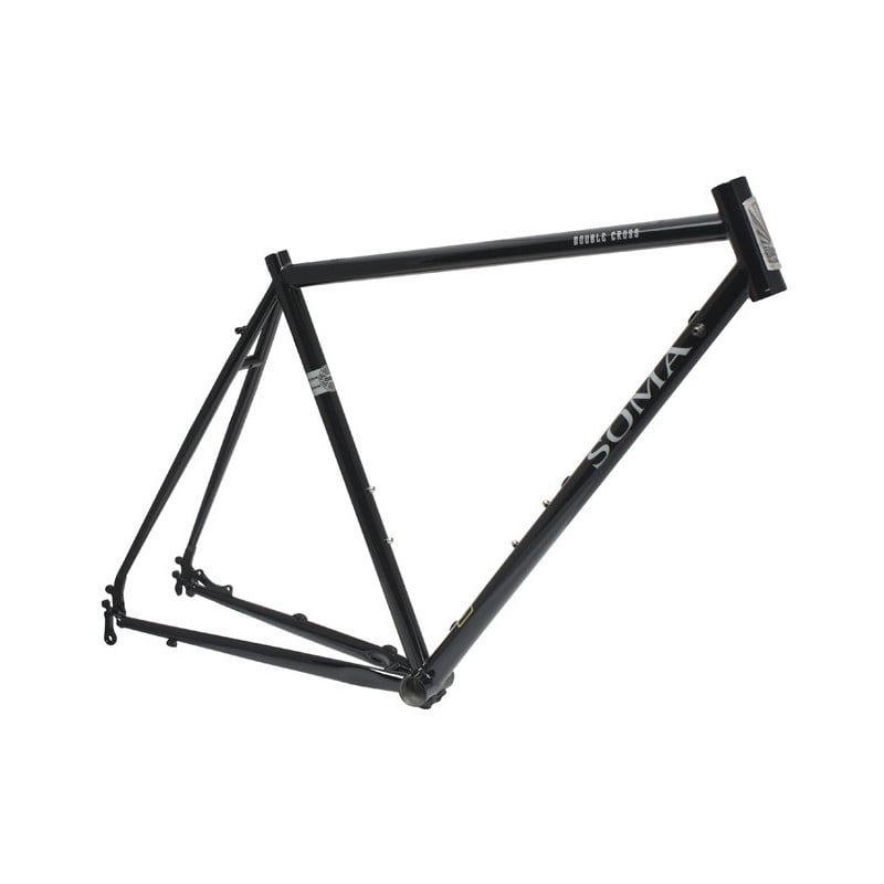 Soma Fabrications Double-Cross Disc Cross Frame 58Cm Slick Black ...