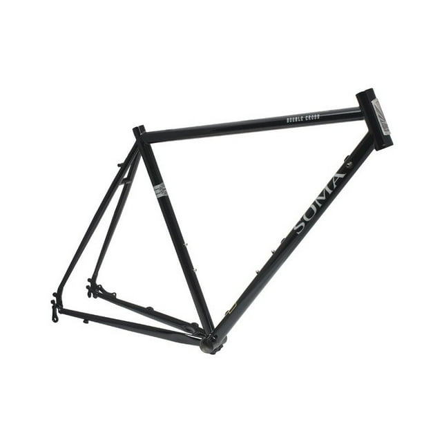 Soma Fabrications Double-Cross Disc Cross Frame 58Cm Slick Black ...