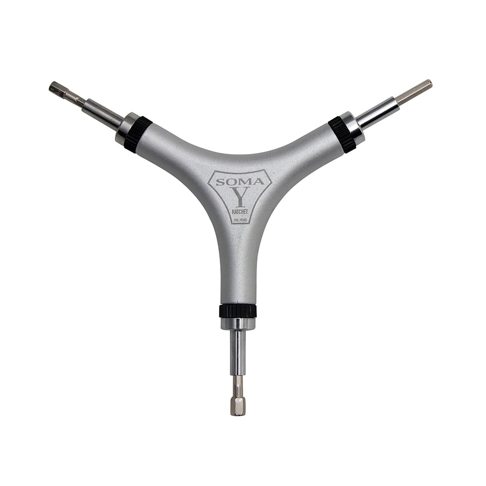 Soma Fabrications Ratcheting Y-Wrench Hex Wrench 4/5/6mm Bicycle Repair ...