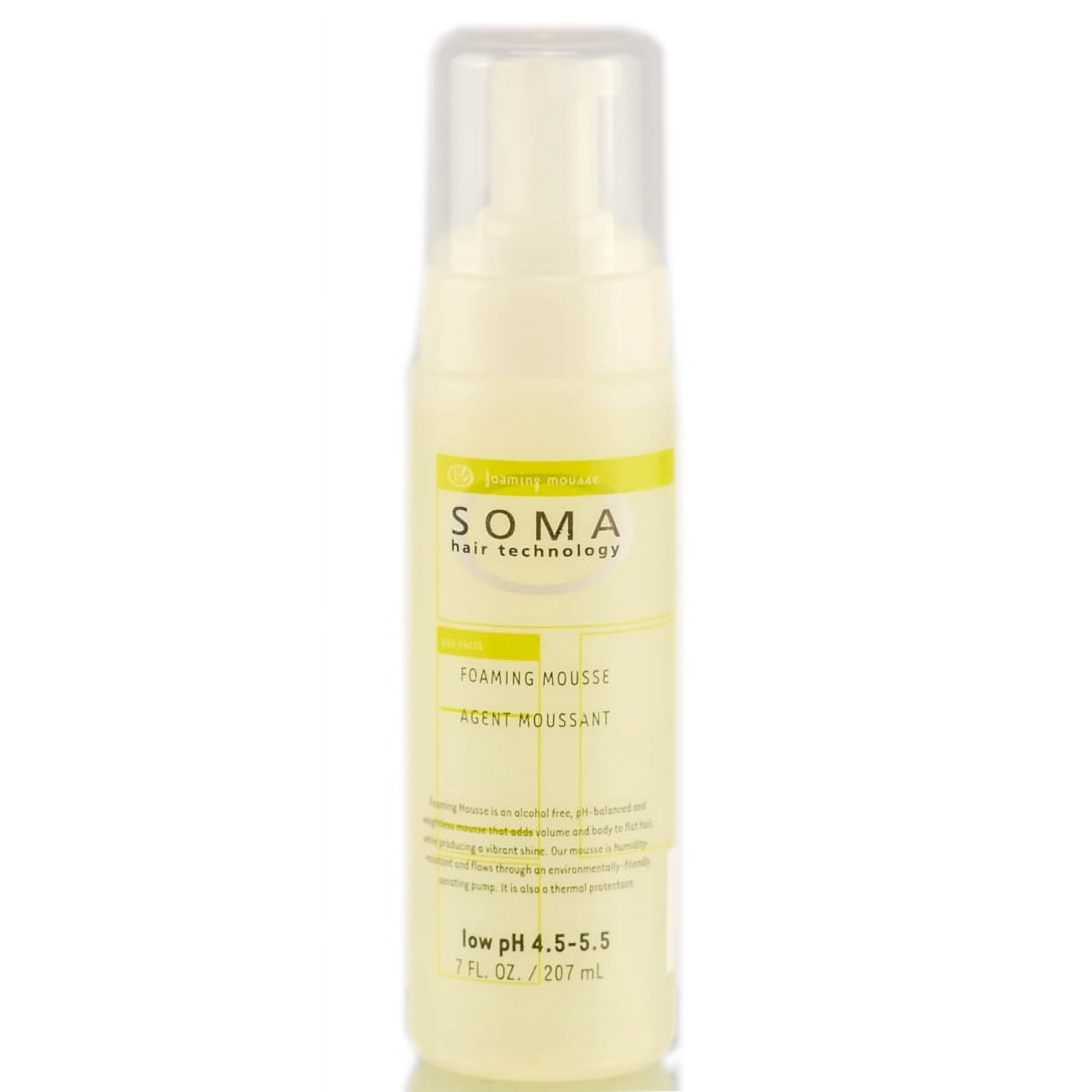 Soma Hair Technology - Vegan and Biodegradable Foaming Mousse, Adds ...