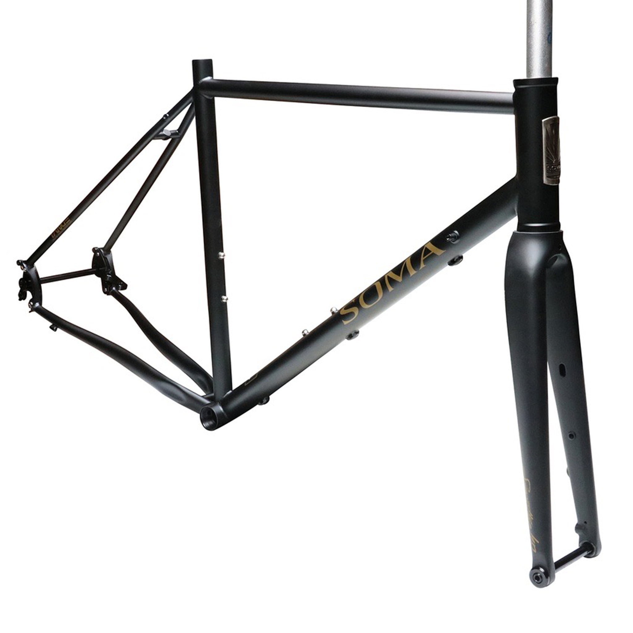 Soma Smoothie HP Road Frameset , 52cm - Matte Black - Walmart.com