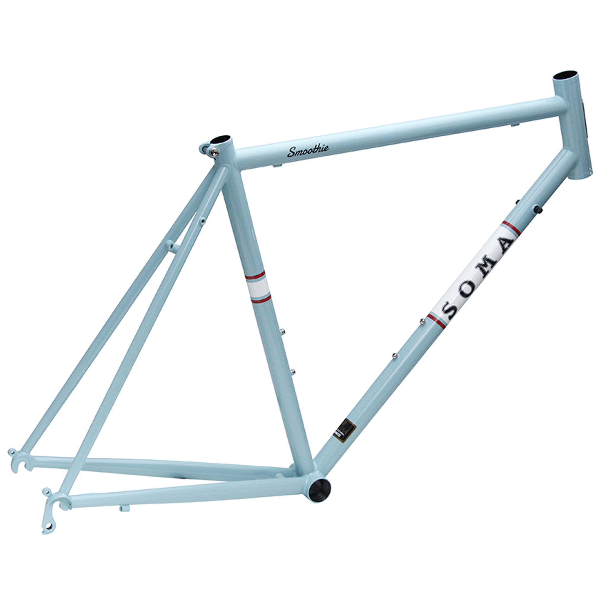 Soma Smoothie Road Bike Frame, 60cm - Baja Blue, Performance Race Road ...