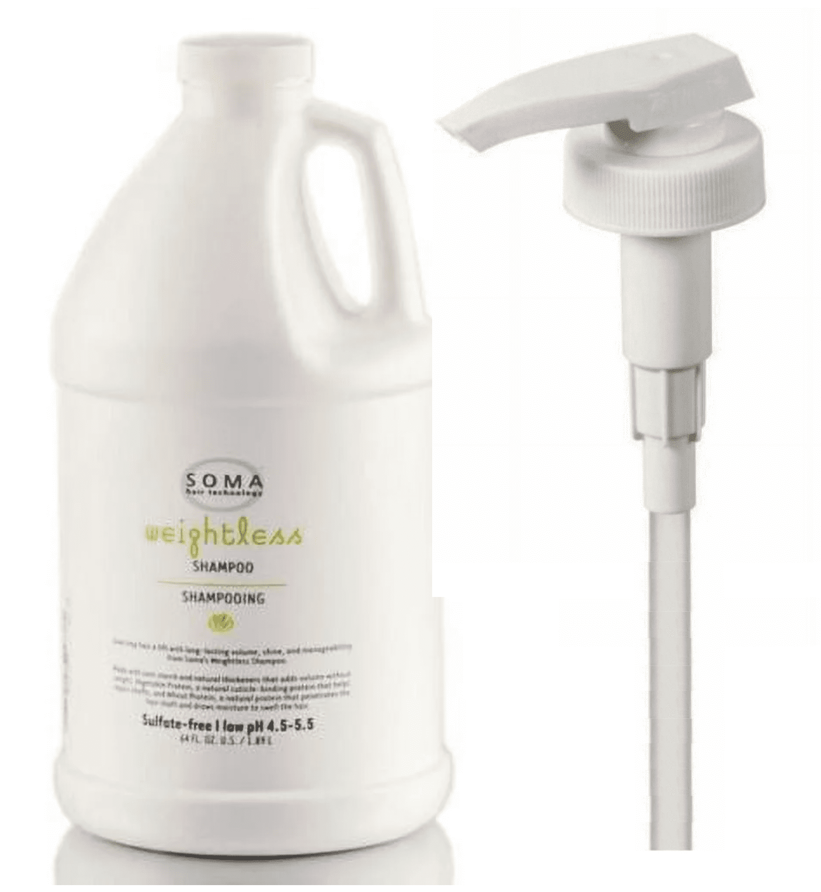 Soma Weightless Shampoo Hair 64 oz half gallon / With Pump - Walmart.com