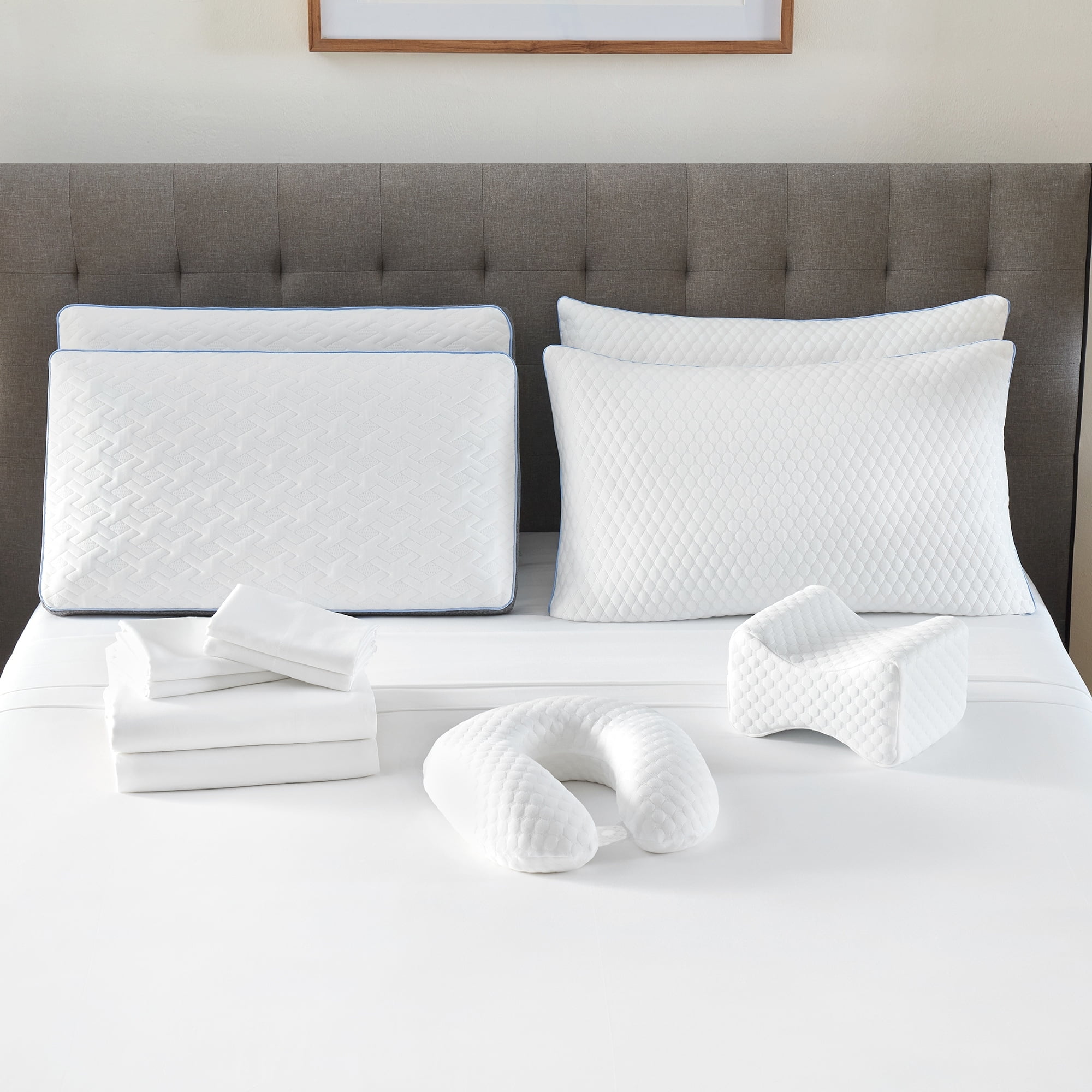 Healthcare SC, LLC Bodipedic 12-Piece Ultimate Bedding Bundle Full ...