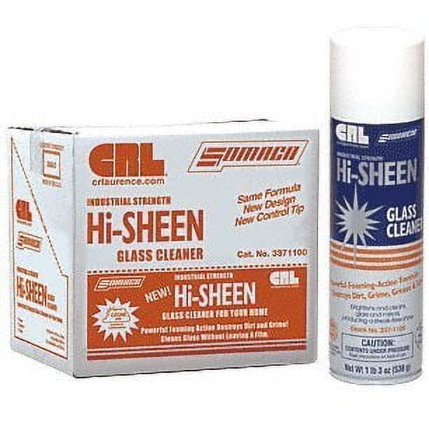 Somaca Hi Sheen Glass Cleaner, CRL Foaming Glass Cleaner for Glass ...