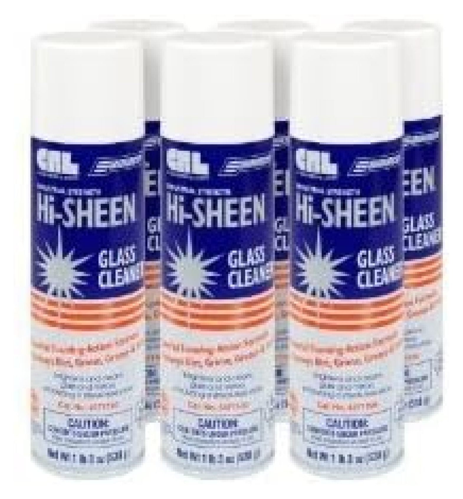 Somaca Hi Sheen Glass Cleaner - Pack of 6 Cans - Walmart.com