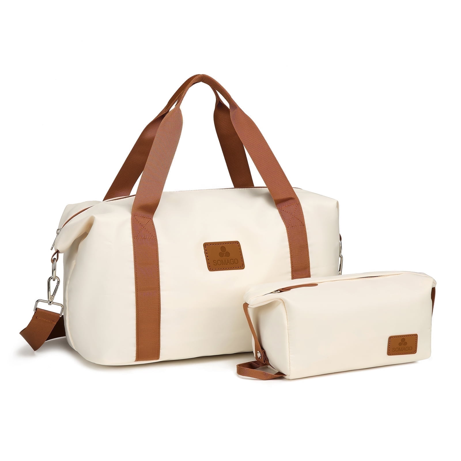 Somago Travel Duffel Bag Weekend Bag Carry On Tote Water Resistant ...