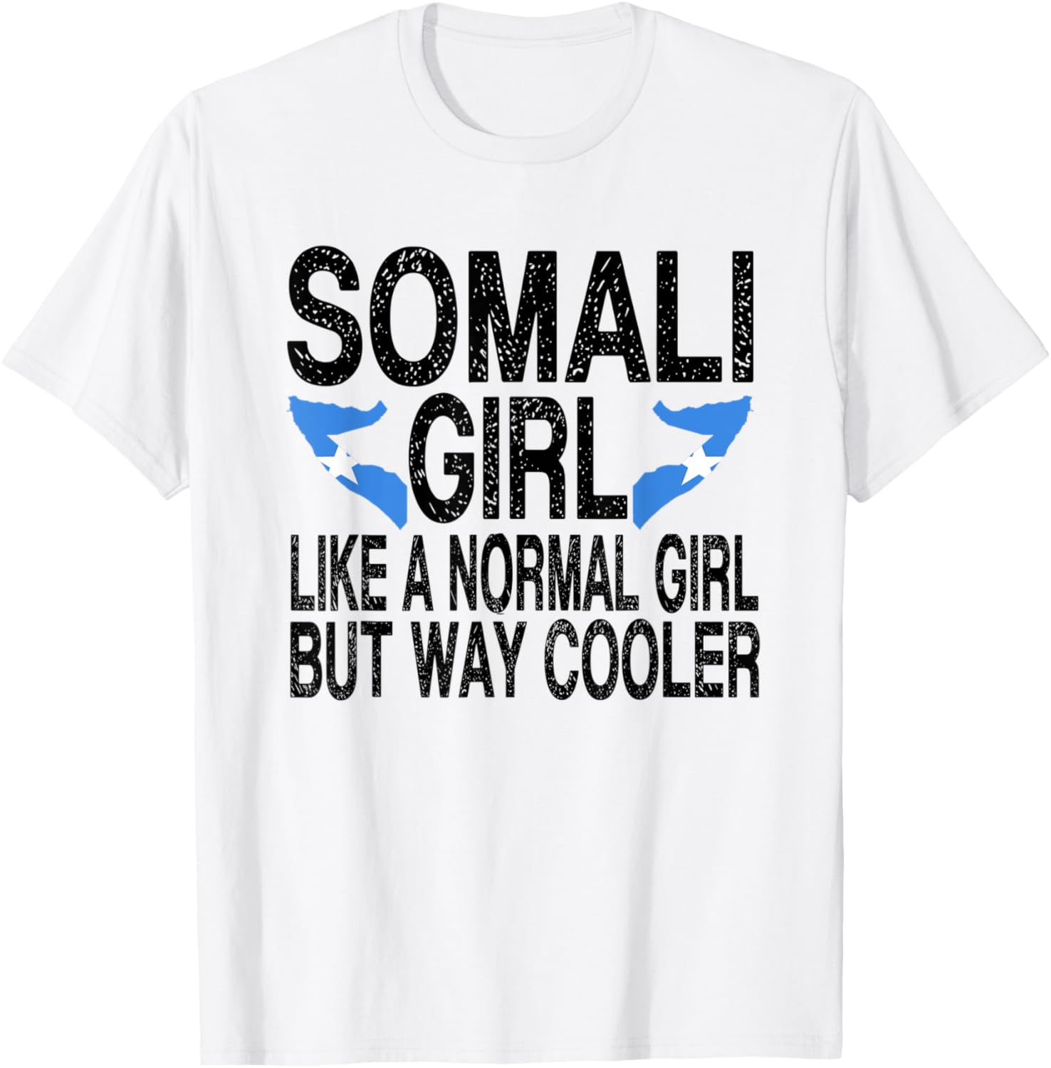 Somali Girl - Somalia Flag T-Shirt - Walmart.com