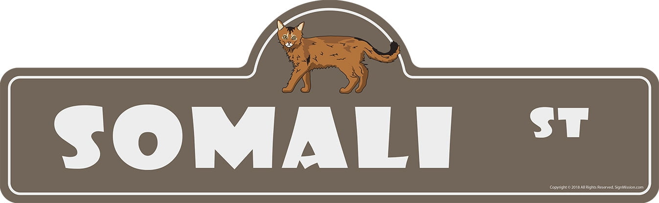 Somali Street Sign | Indoor/Outdoor | Dog Lover Funny Home Décor for ...