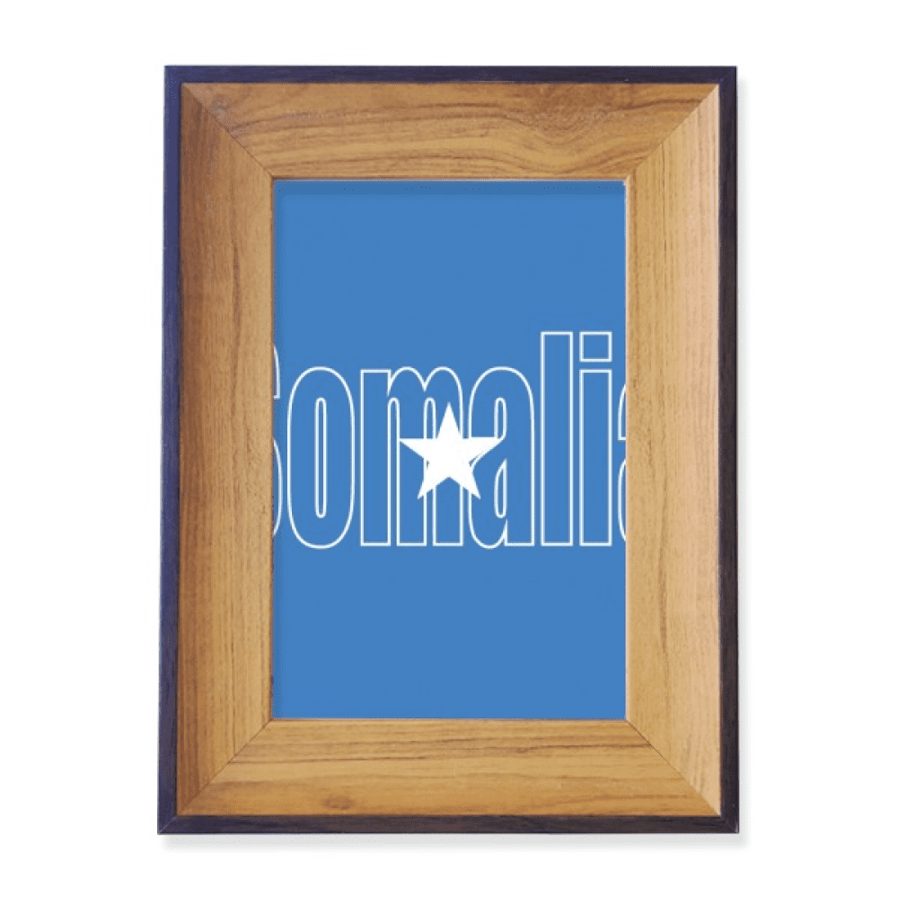 Somalia Country Flag Name Photo Frame Exhibition Display Art Desktop ...