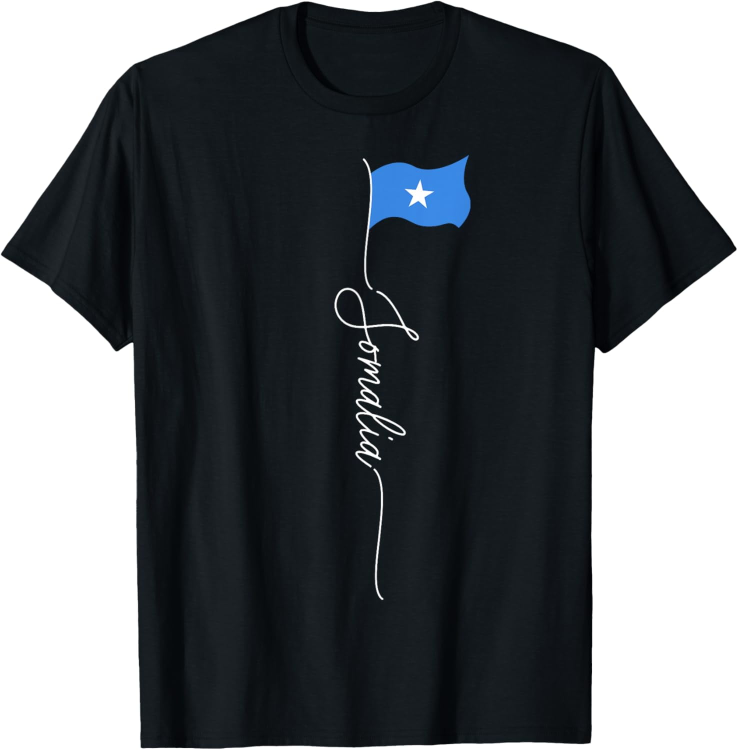 Somalia flag, Somali Flag, Somali patriotic flag T-Shirt - Walmart.com