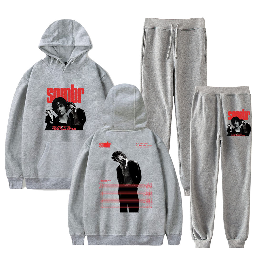 Sombr The Late Nights Young Romance Tour 2025 Merch Hoodie and ...