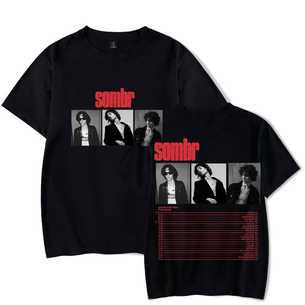 Sombr The Late Nights Young Romance Tour T-shirts Merch Women Men ...