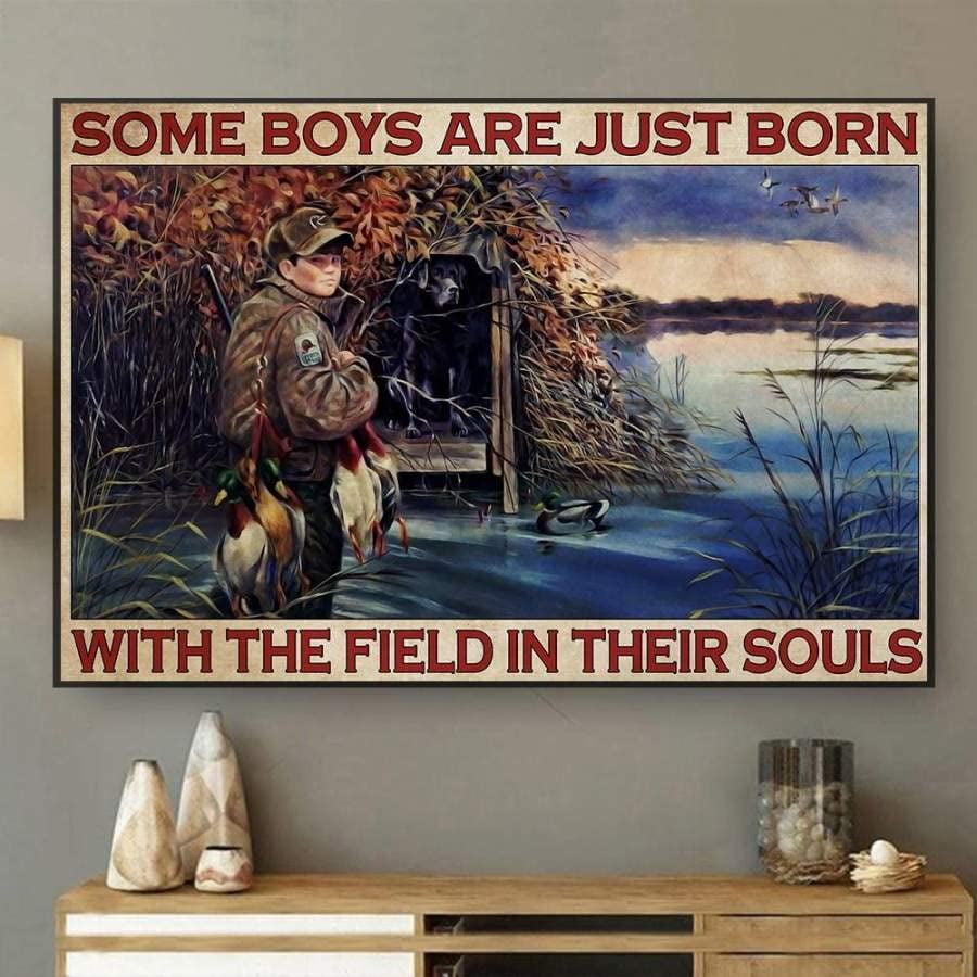Some Boys Are Just Born With The Field Retro Metal Tin Signs Vintage ...