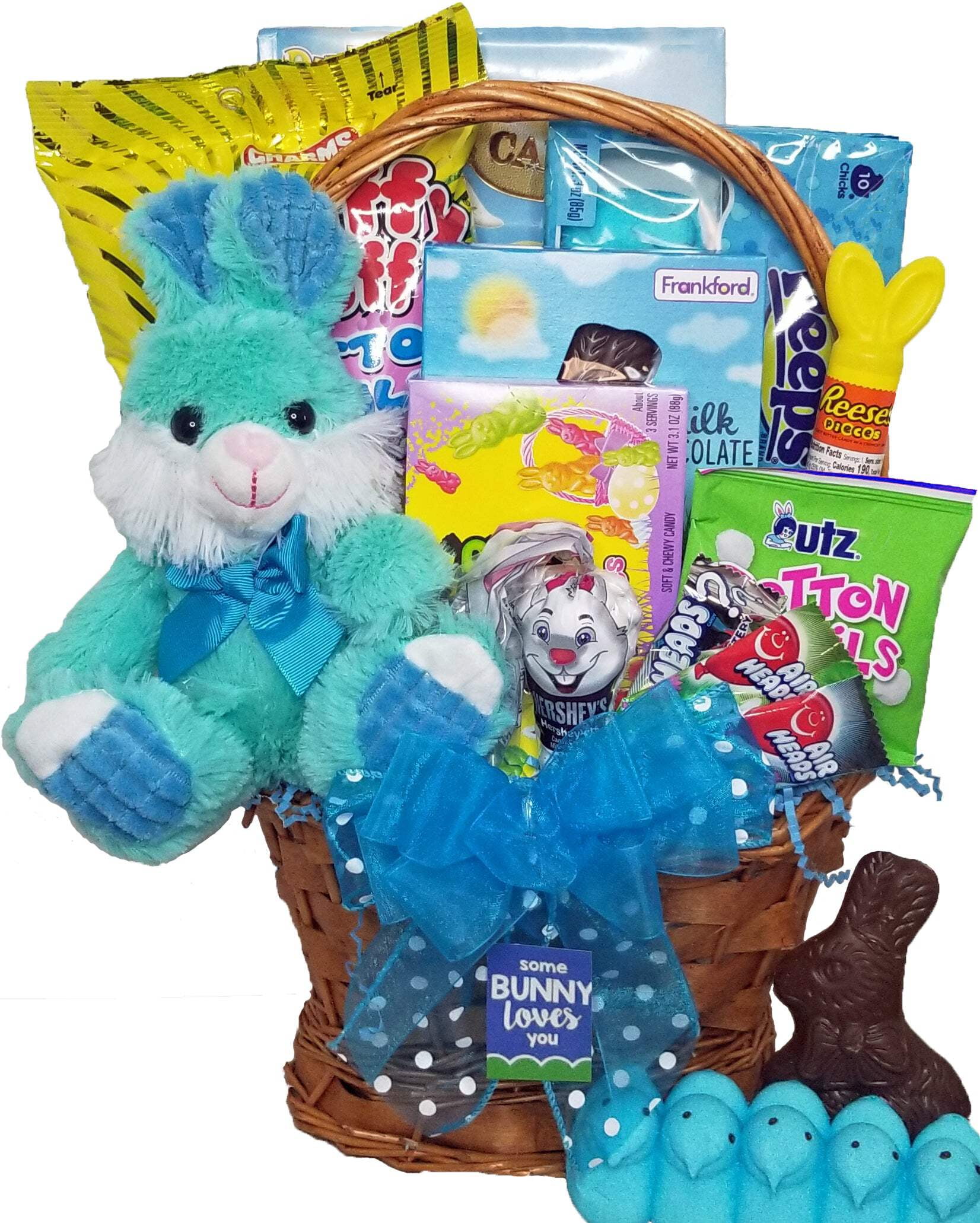 "Some Bunny Loves You" Holiday Easter Gift Basket for Boys - Easter ...