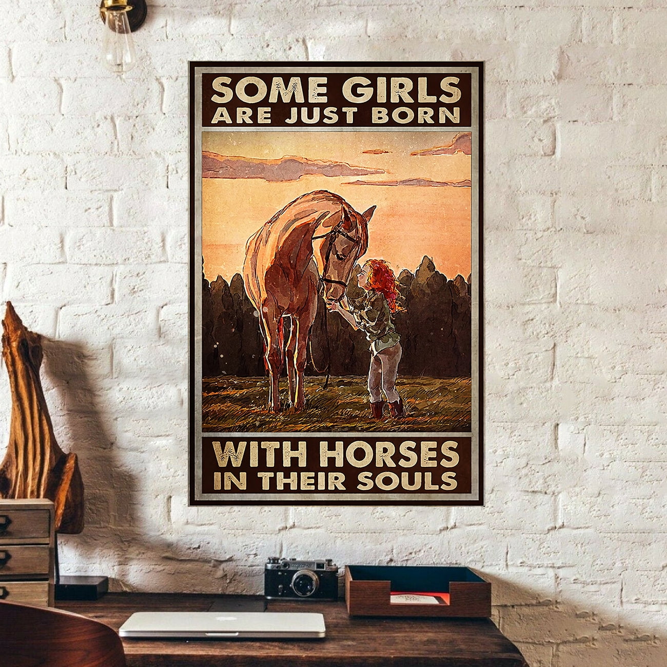 Some Girls Are Just Born Born Poster 24 x 36 Inch Poster - Walmart.com